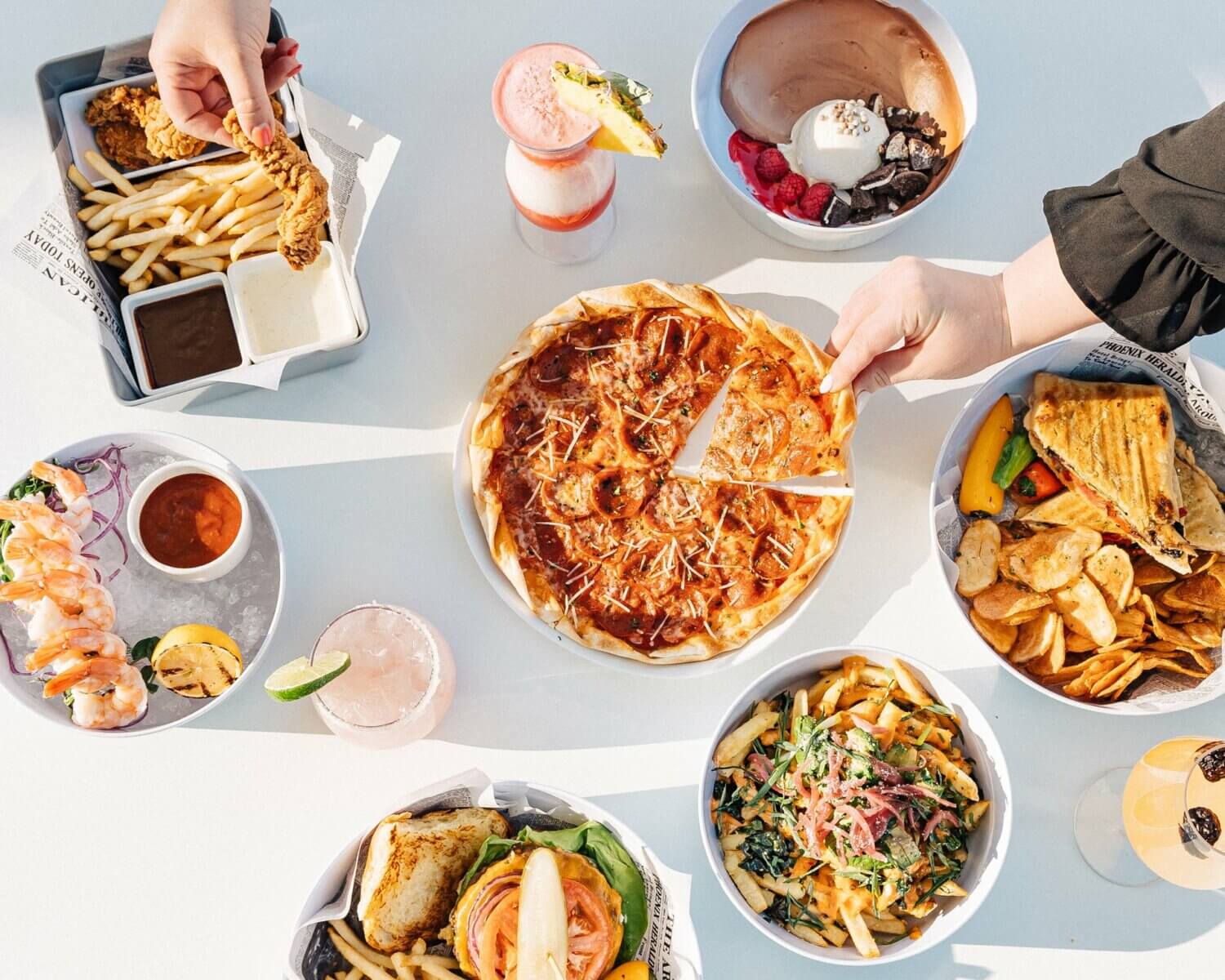 Paradise Pool Menu - Luxury Resort in Phoenix